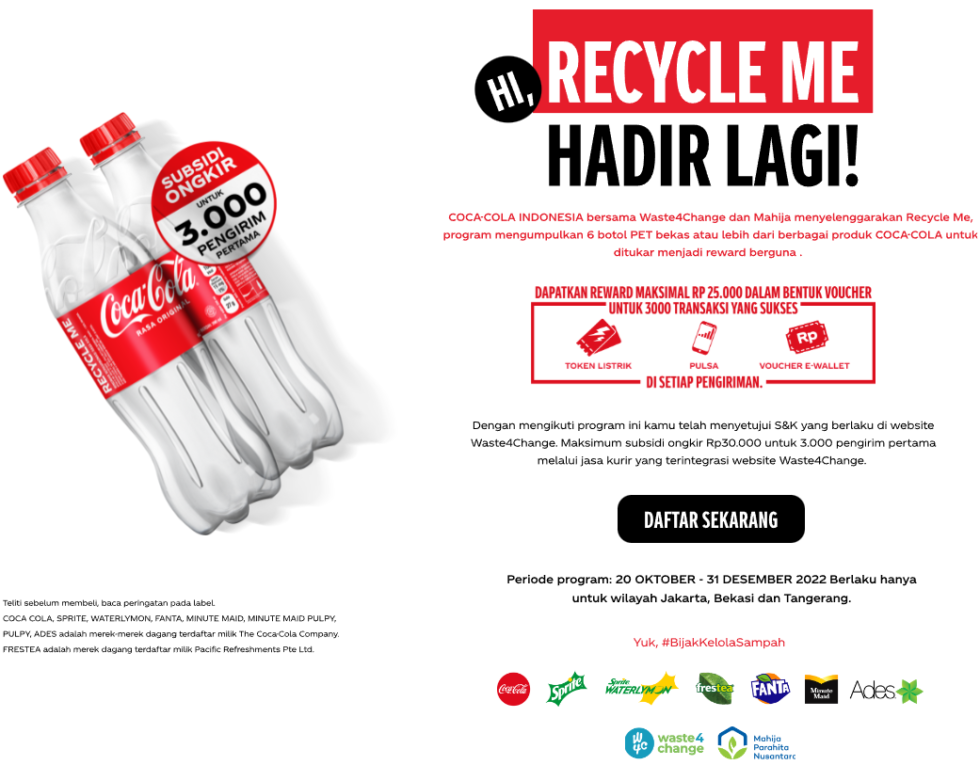 Recycle Me Rewards: Coca-Cola's Loyalty Program to reduce plastic waste ...